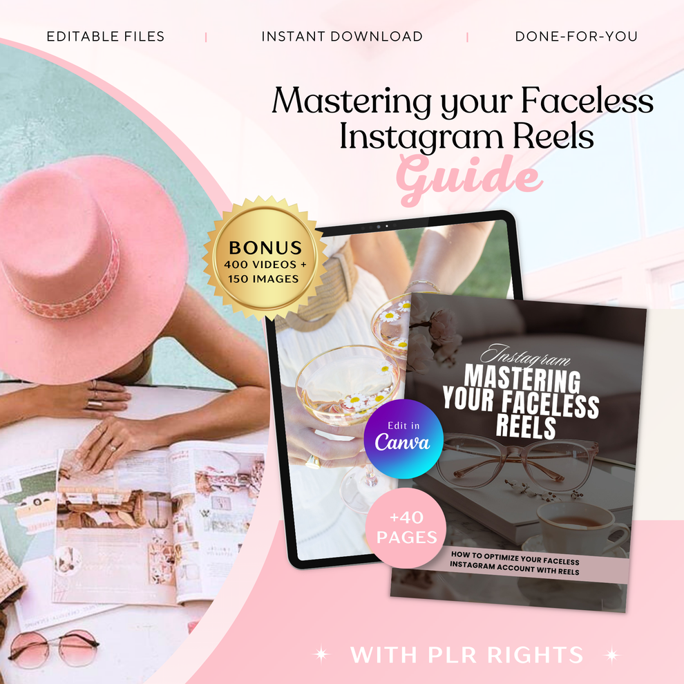 Master Your Faceless Reels Guide – Virtually Done Studio PLR