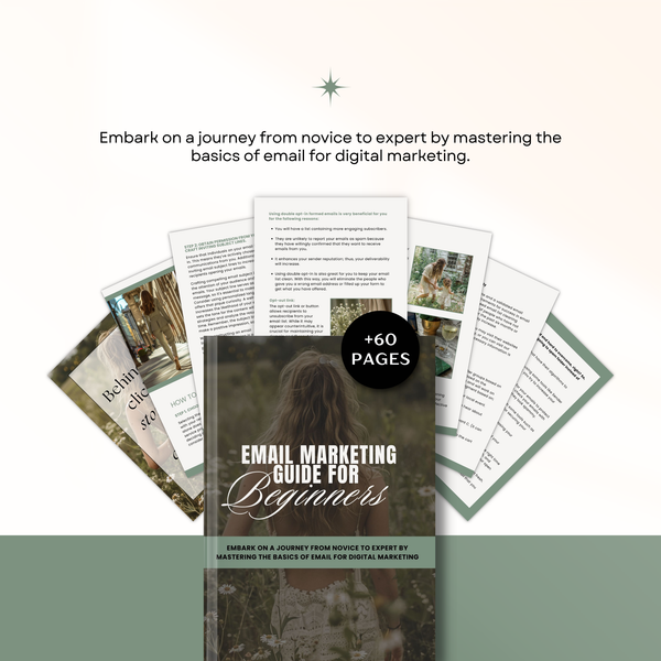 Email Marketing For Beginners Guide – Virtually Done Studio PLR