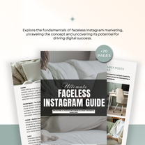 PLR Ultimate Faceless Instagram Guide – Virtually Done Studio PLR