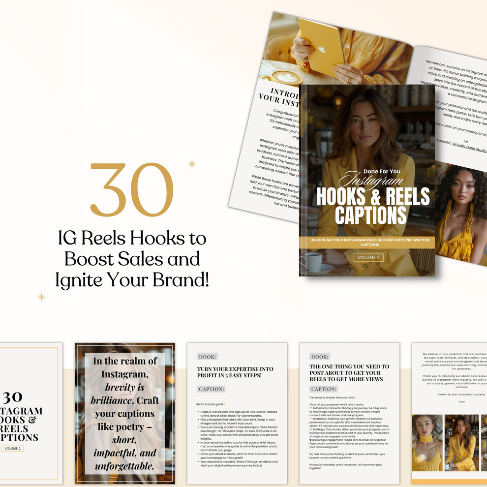 Done For You Monthly Content For Social Media Vol 2 – Virtually Done ...