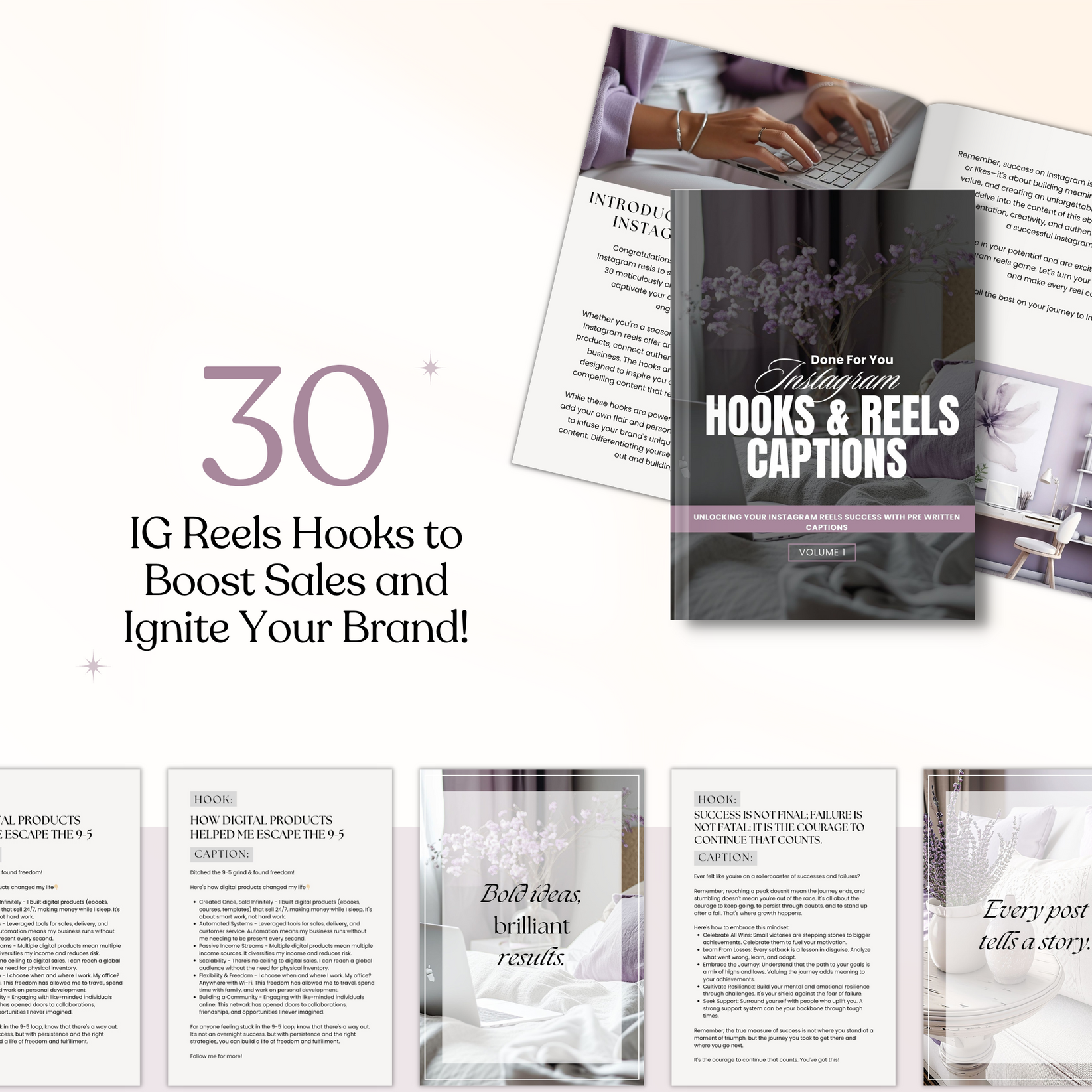 Done For You Content For Social Media Vol 1 – Virtually Done Studio PLR