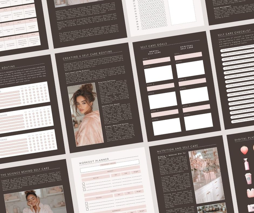 The Ultimate Self-Care Workbook – Virtually Done Studio PLR