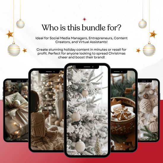Cozy Christmas Content Creation Kit: 100 Christmas videos, 30 captions ...