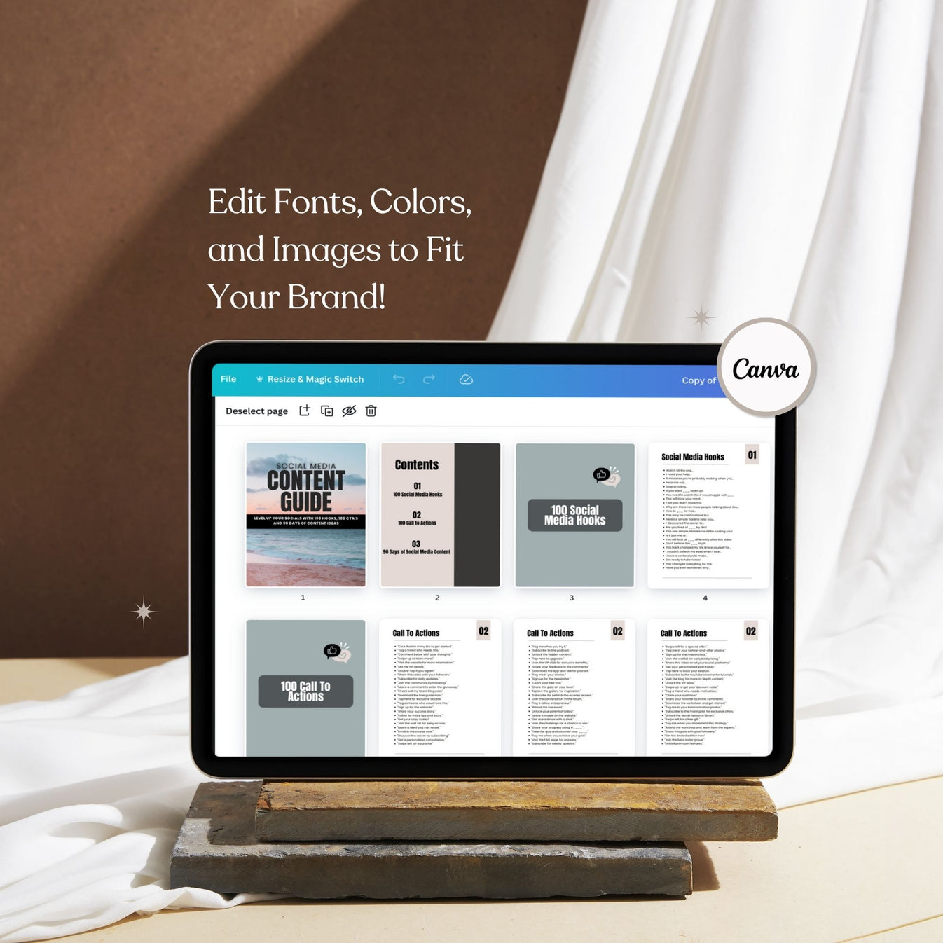 PLR Social Media Content Guide: Level up your socials with 100 Hooks ...