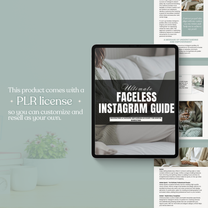 PLR Ultimate Faceless Instagram Guide – Virtually Done Studio PLR