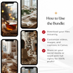 Cozy Christmas Content Creation Kit: 100 Christmas videos, 30 captions ...