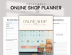 Online Shop Planner Printable – Virtually Done Studio PLR