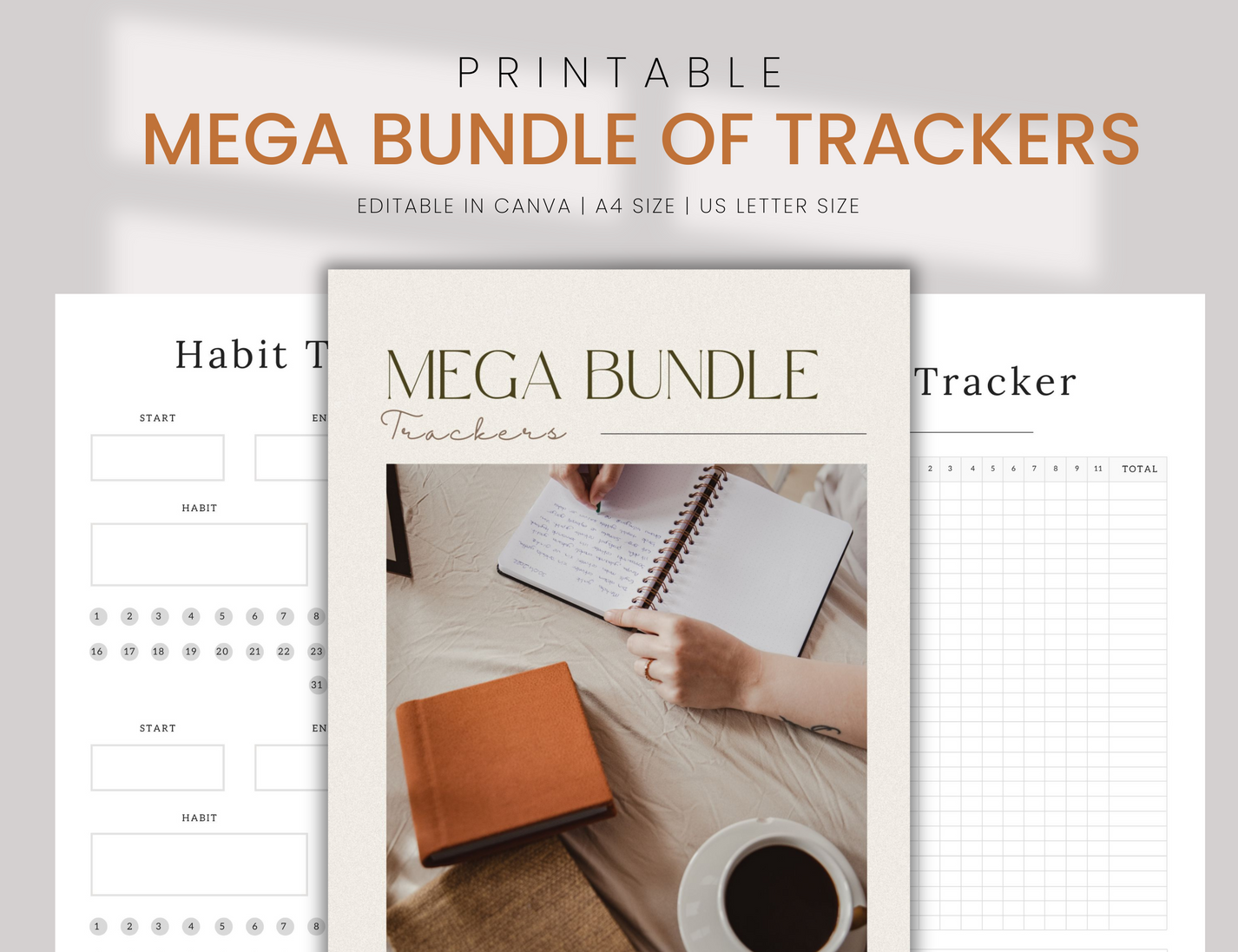 Mega Bundle of Trackers – Virtually Done Studio PLR
